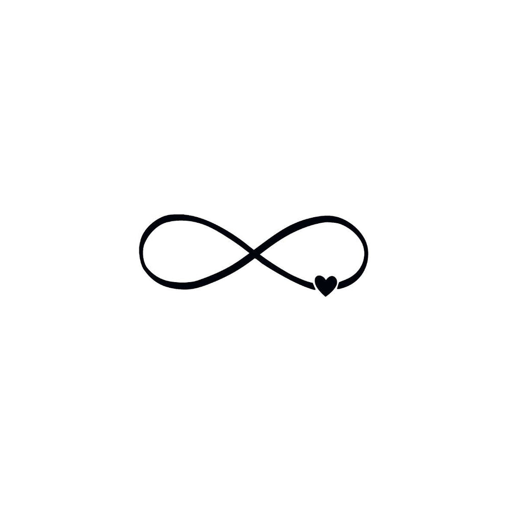 Infinity Love Temporary Tattoo Art: Where Emotion Meets Style – INKHUB
