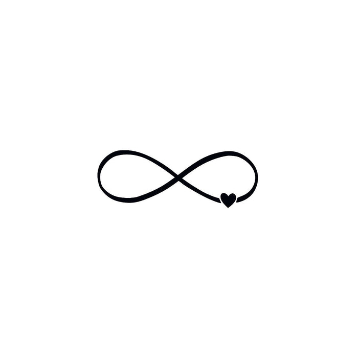 Infinity Love Temporary Tattoo Art: Where Emotion Meets Style – INKHUB