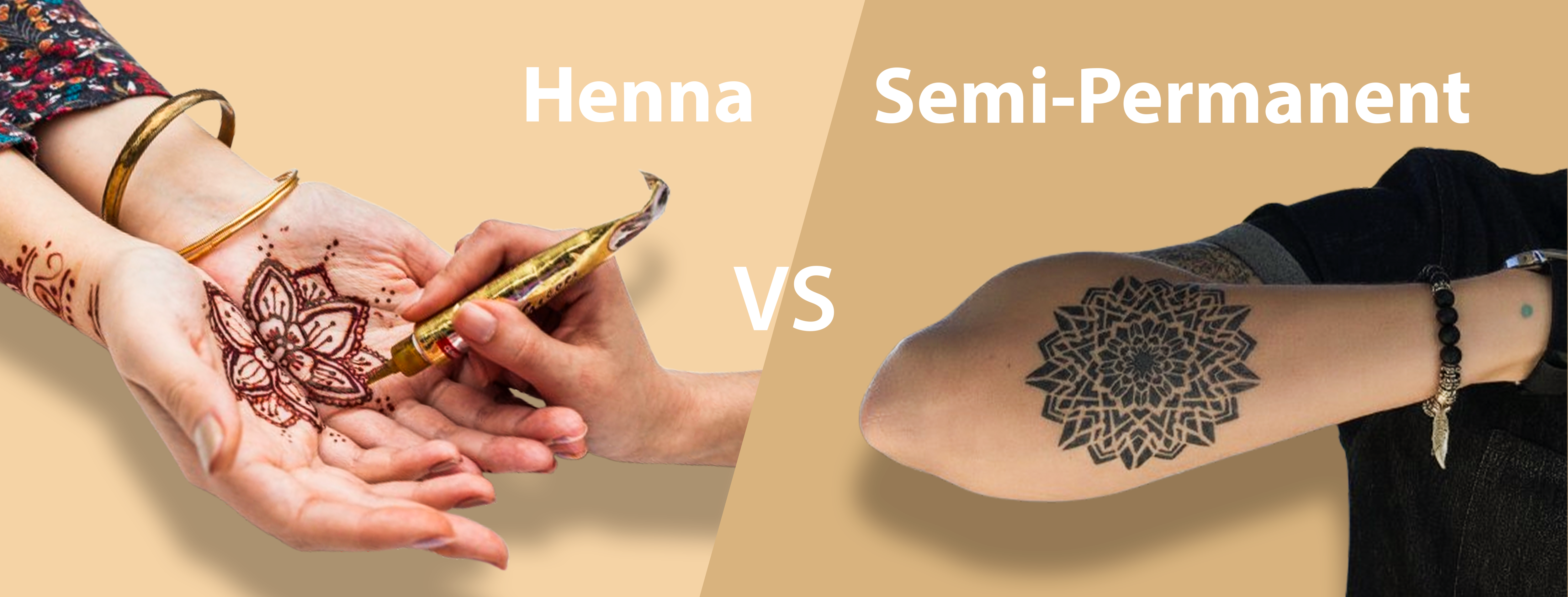 Henna vs Semi-Permanent vs Permanent Tattoos: 3 Differences – INKHUB