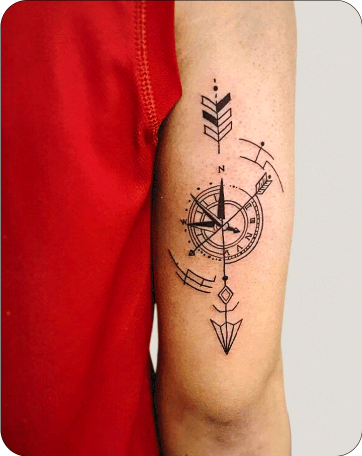 Compass tattoos|Arm Band tattoos by Inkhub tattoos|Buy now – INKHUB