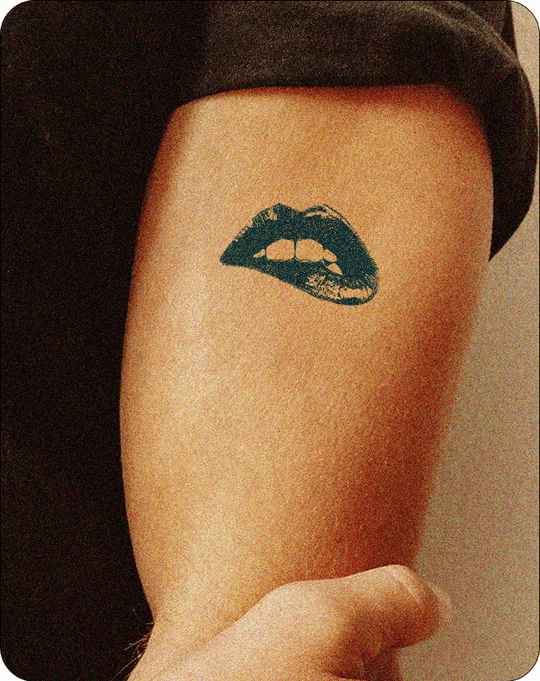 Sexy Lips tattoos | By Inkhub teporary Tattoos | Buy now – INKHUB